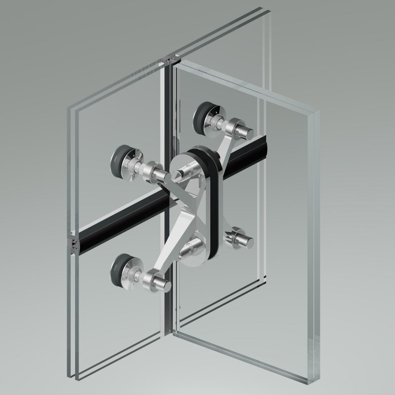 With Spider Fittings - Landmark Facade