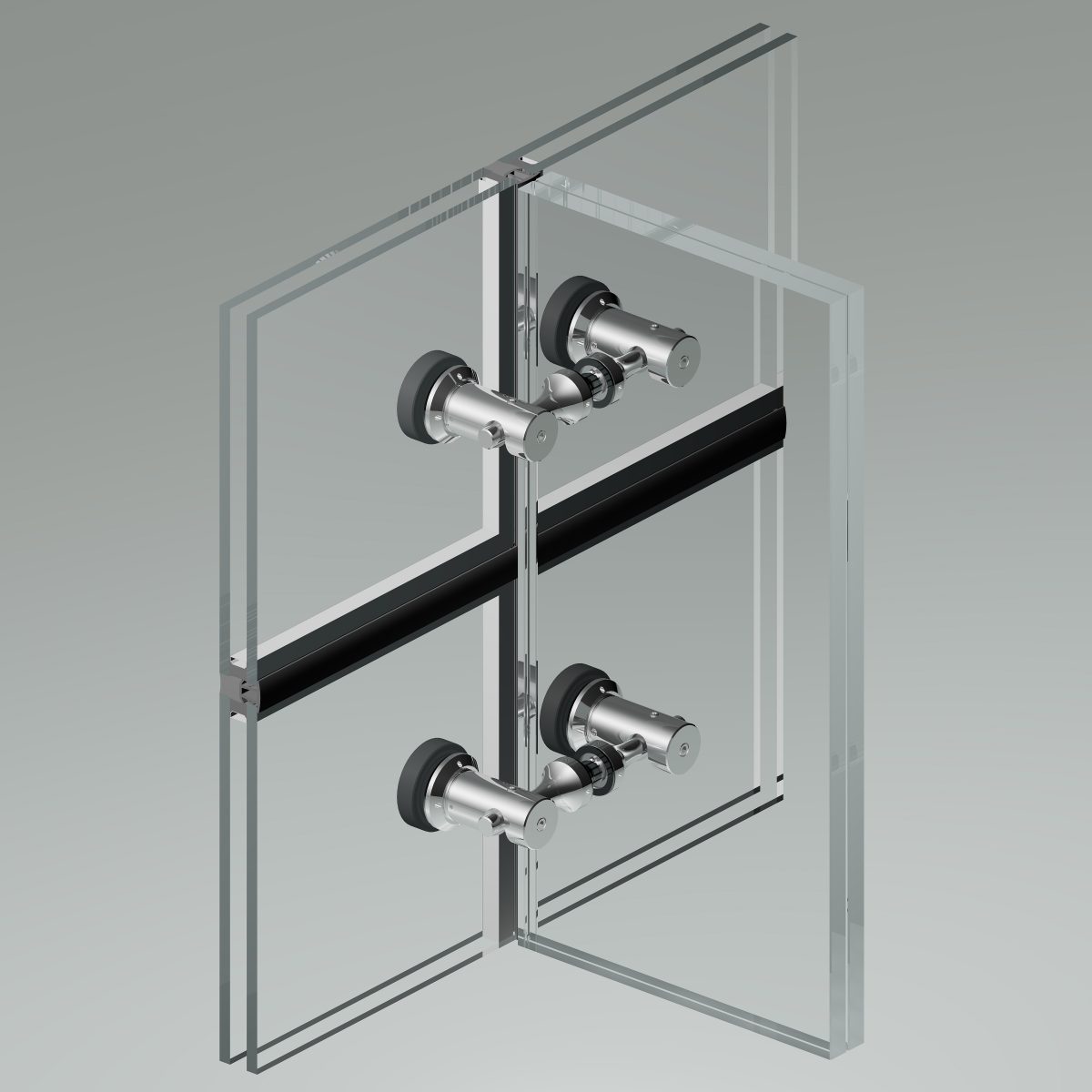 Glass Fin Wall - Landmark Facade