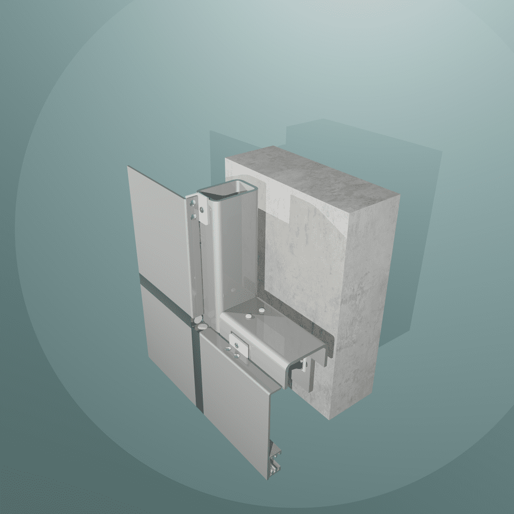 Stick Wall System - Landmark Facade