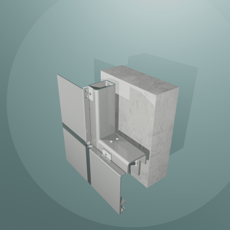 Metal Panel System - Landmark Facade