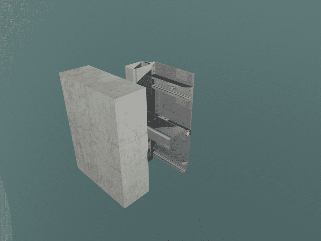 Stick Wall System - Landmark Facade