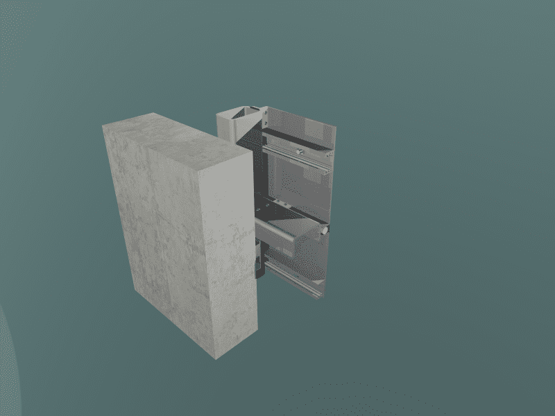 Stick Wall System - Landmark Facade