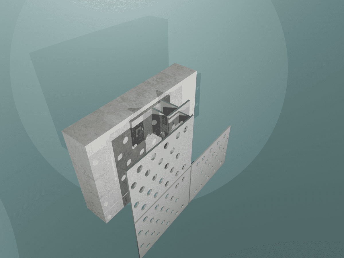 Metal Panel System - Landmark Facade