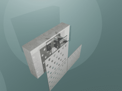 Perforated System - Landmark Facade