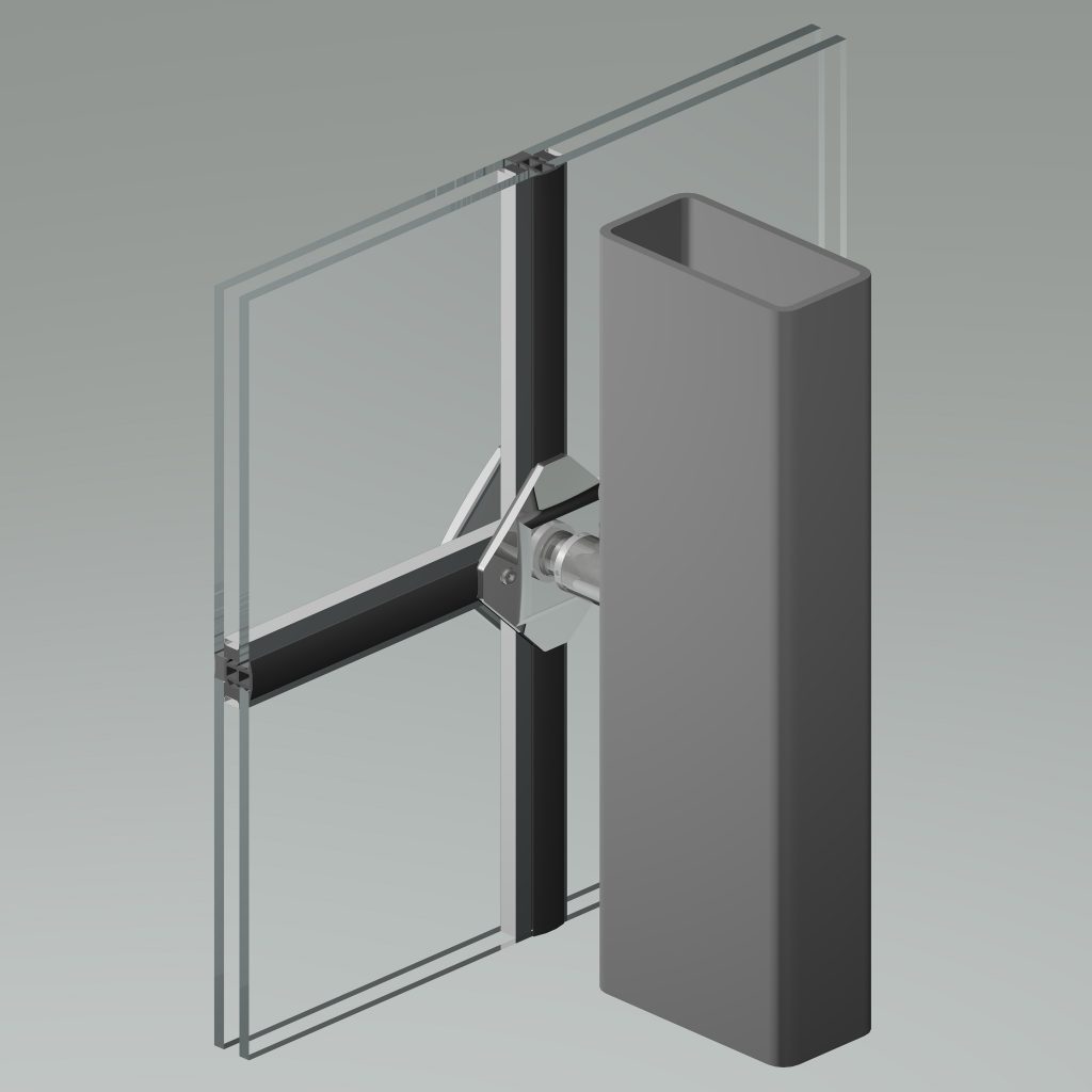 Metal Fin Wall - Landmark Facade