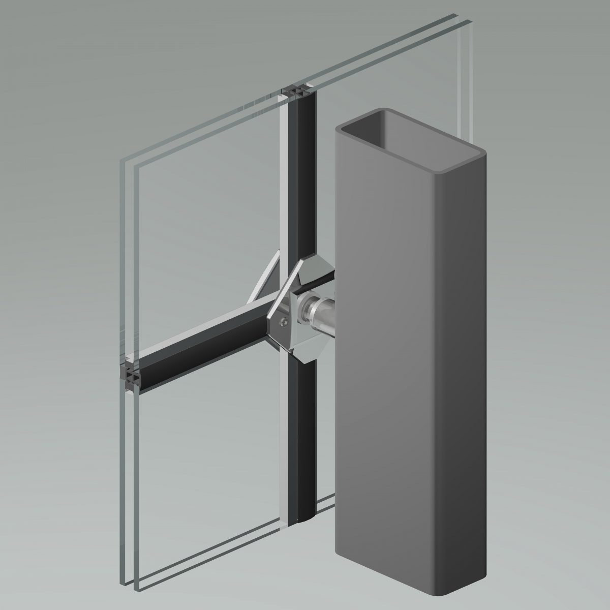 Metal Fin Wall - Landmark Facade