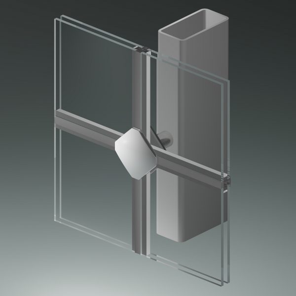 Metal Fin Wall - Landmark Facade