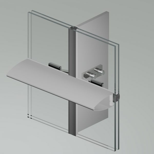 Metal Fin Wall - Landmark Facade