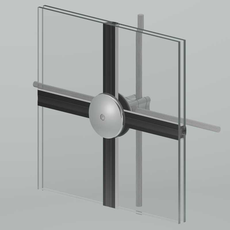 Cable Net System - Landmark Facade