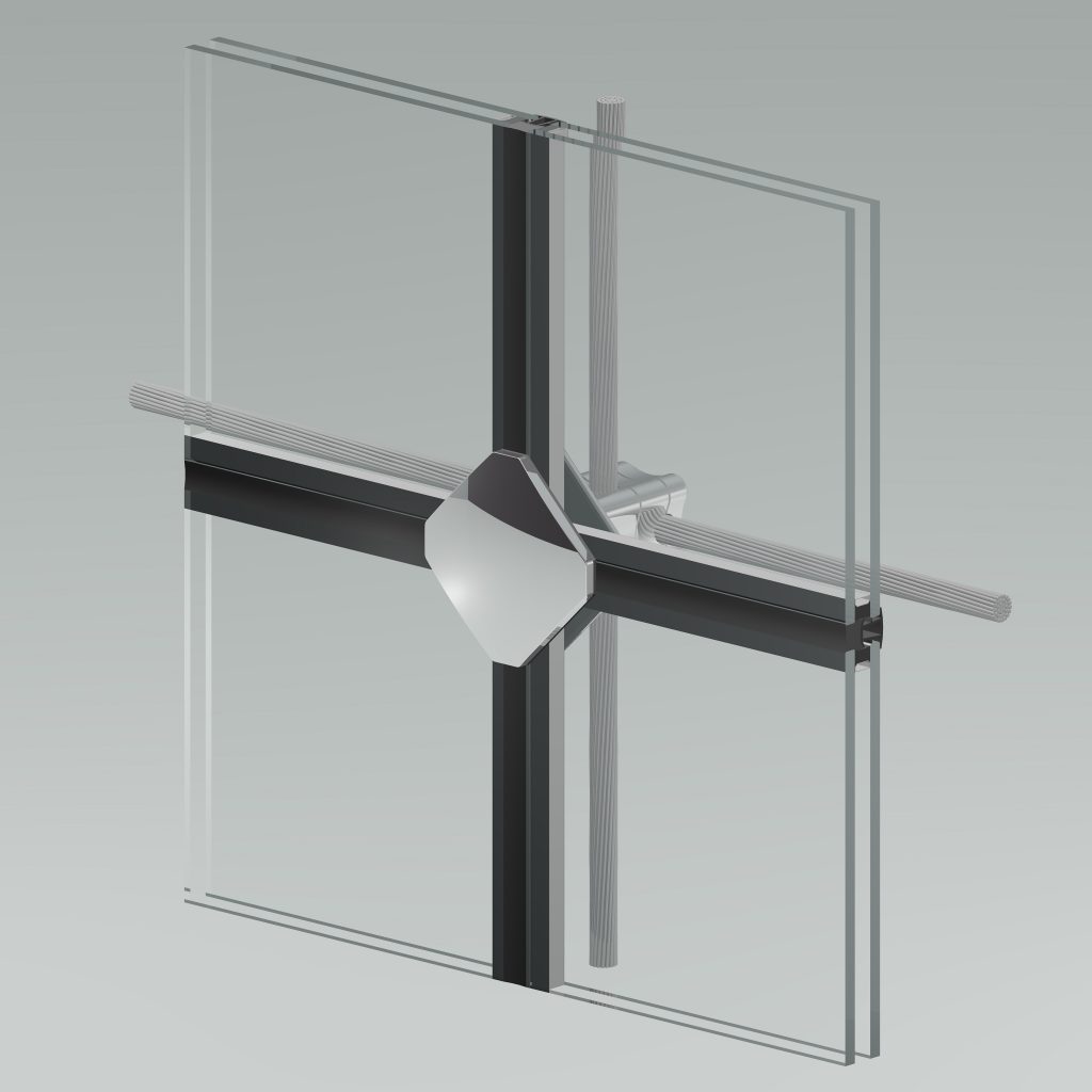 Cable Net System - Landmark Facade