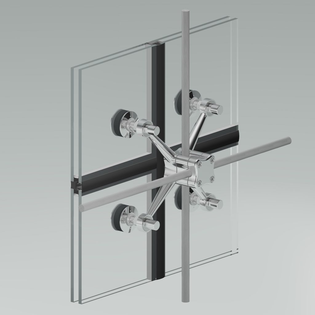 Cable Net System - Landmark Facade