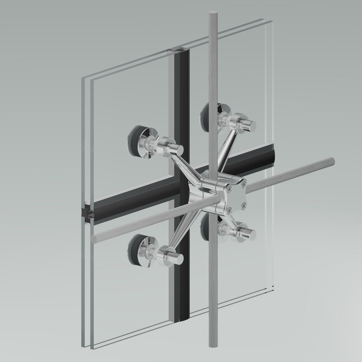 Cable Net System - Landmark Facade