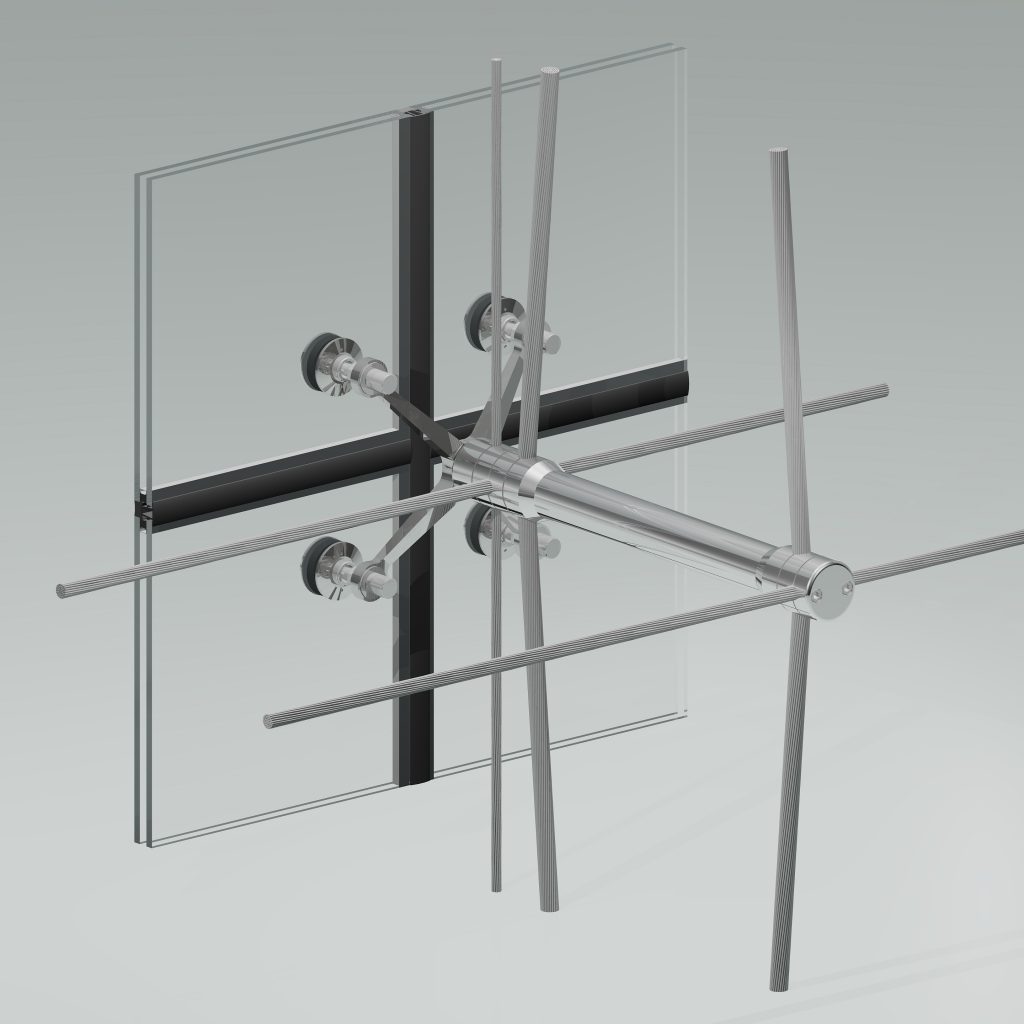 Cable Truss System - Landmark Facade