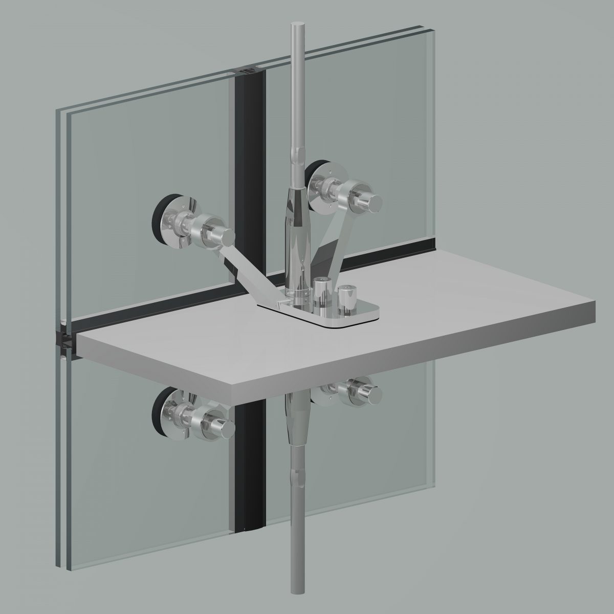 With Horizontal Structure - Landmark Facade