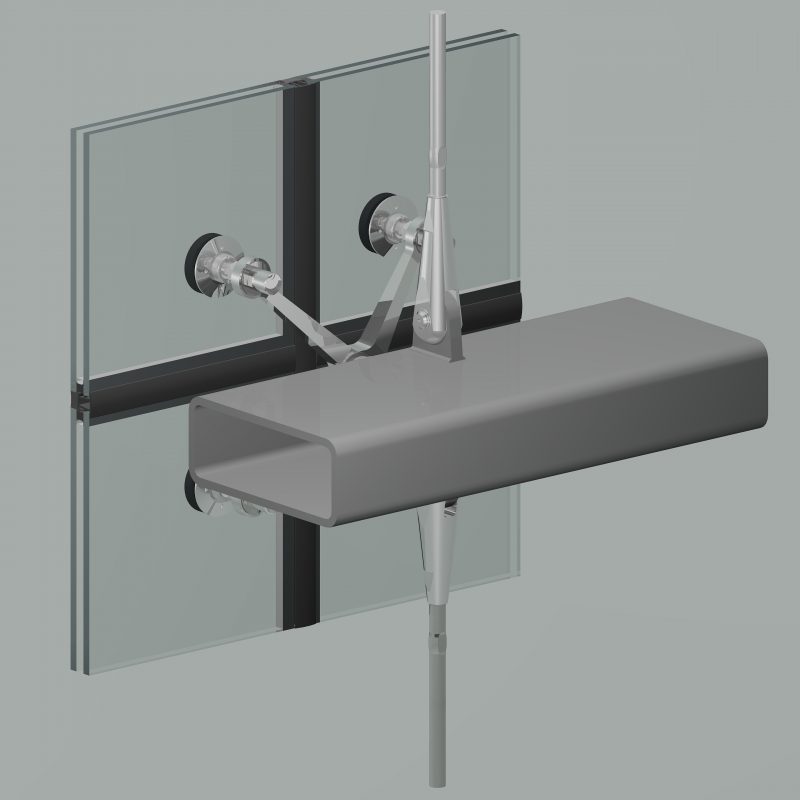 With Horizontal Structure - Landmark Facade