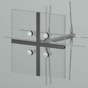 Cable Truss System - Landmark Facade