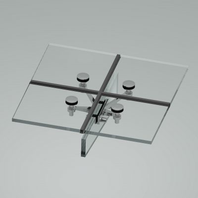 Attach to Glass Beam - Landmark Facade