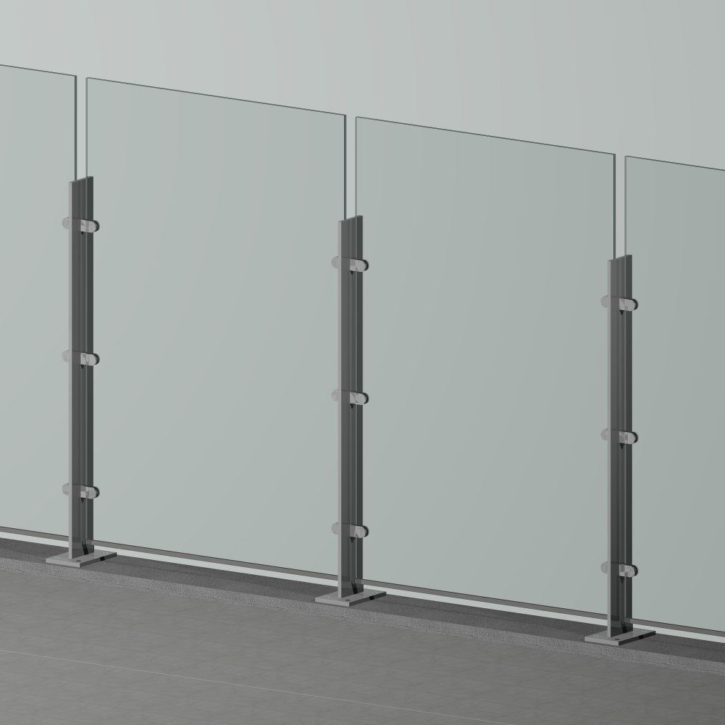 Glass Windscreen - Landmark Facade