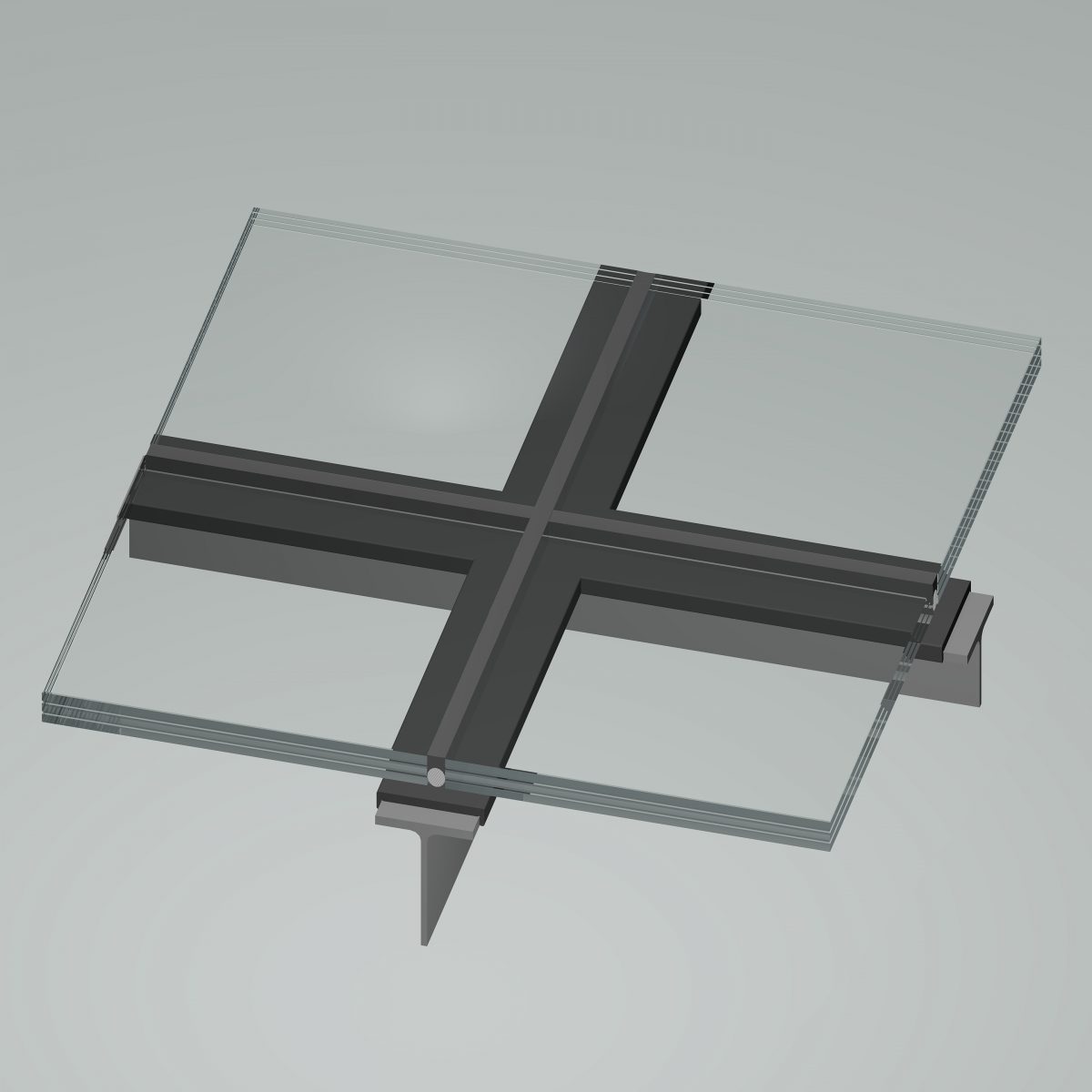 Glass Floor System - Landmark Facade