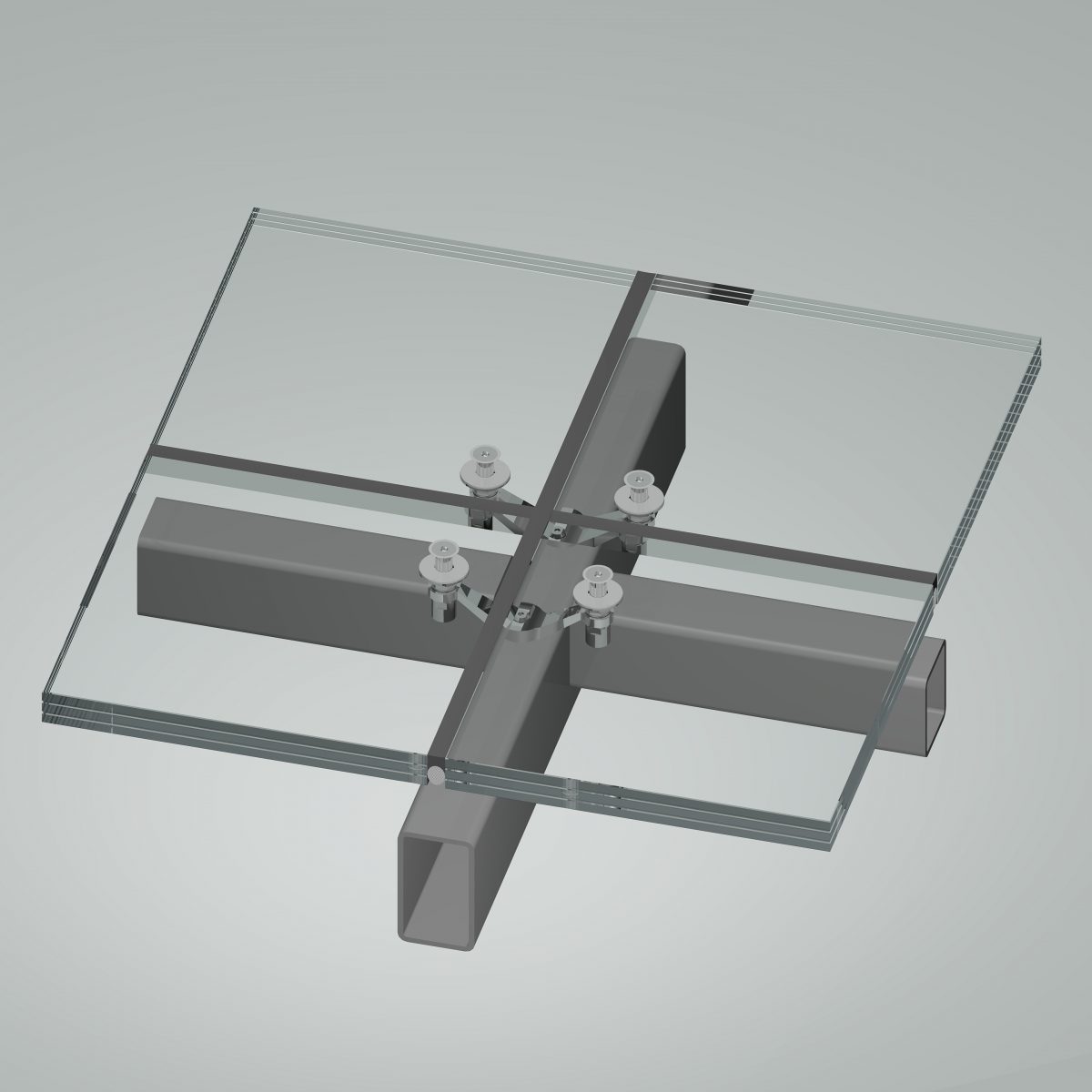 Glass Floor System - Landmark Facade