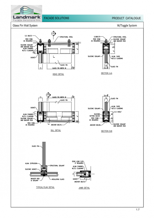 With Toggle System - Landmark Facade