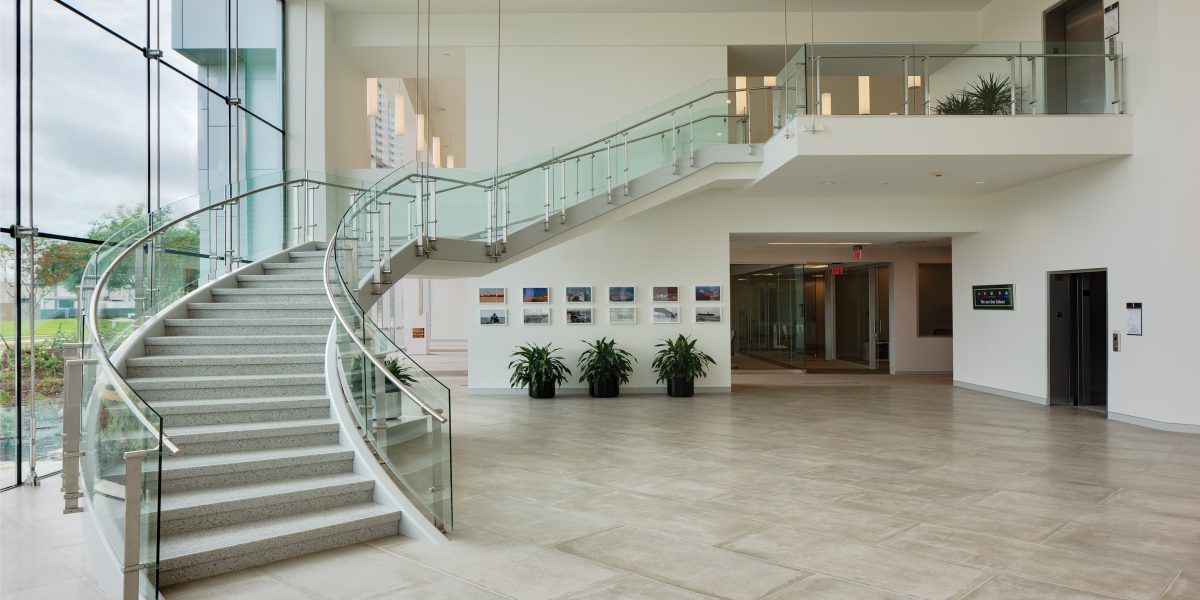 Aramco Stairs - Landmark Facade