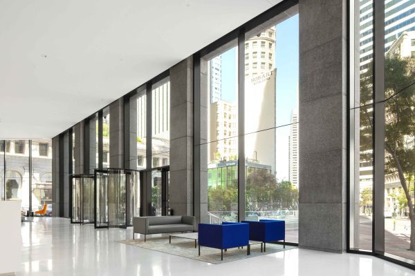 One Post Street Lobby - Landmark Facade